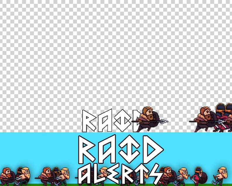 Viking Raid Alerts for Twitch Streamers, Norse Warrior Ragnar Valhalla ...