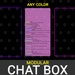 Modular Twitch Chat Box, 3 Layers, 5 Shapes, 11 Transparency, 4 ...