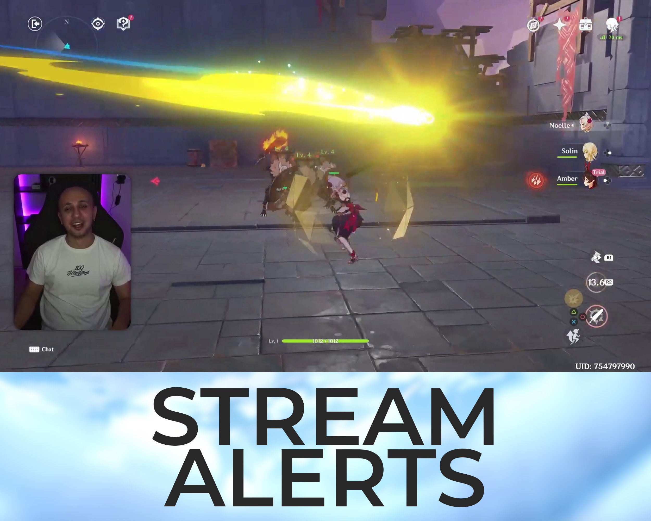 Genshin Impact Wish Alerts Pack for Twitch Streams Animated - Etsy UK