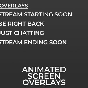 Electricity Animated Scene Overlays for Twitch Streams, Be Right Back ...