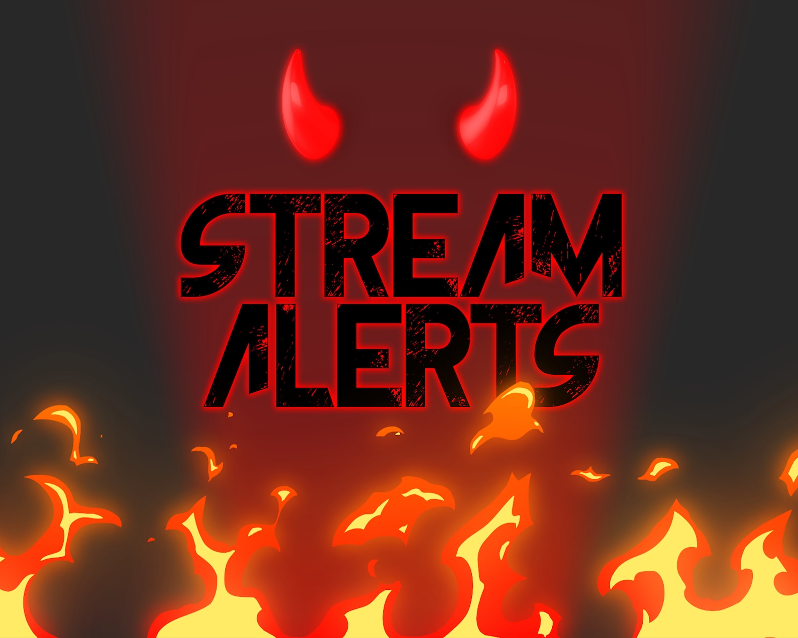 Demonic Alerts for Twitch Streams, Satan Demons Hell Animated Alert ...