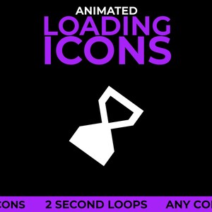 Animated Loading Icons, Loading Overlays for Twitch, Youtube, Facebook ...