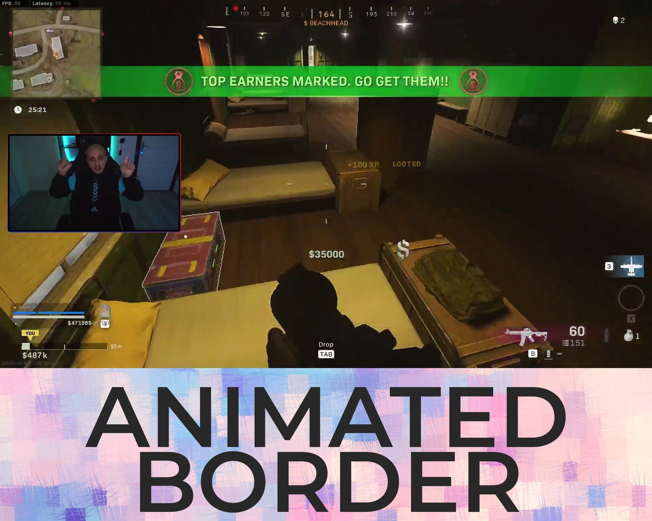 Animated Camera Border With Rounded Corners Animated Overlay - Etsy