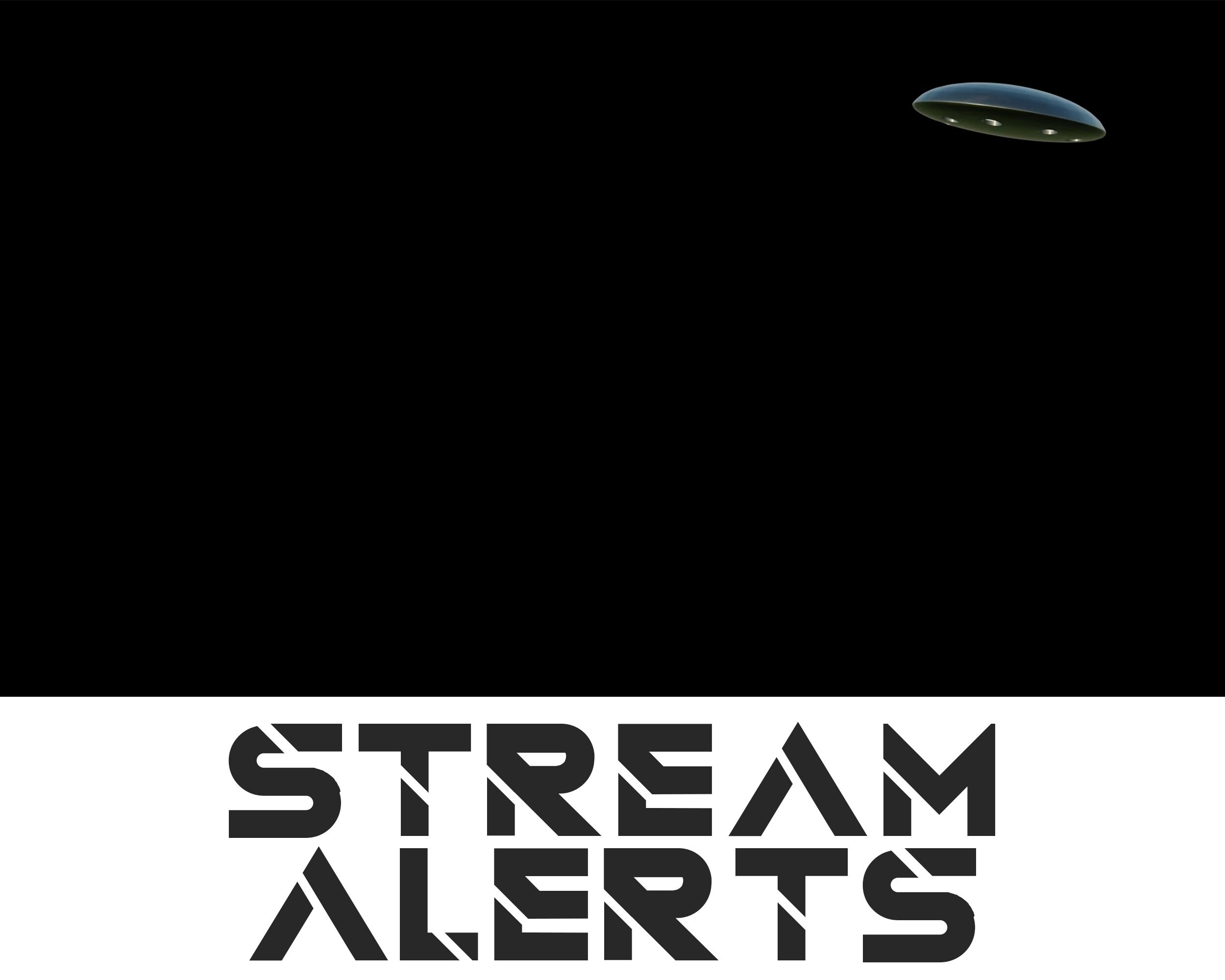 UFO Animated Alerts for Twitch Streams Spooky Alien Alert - Etsy