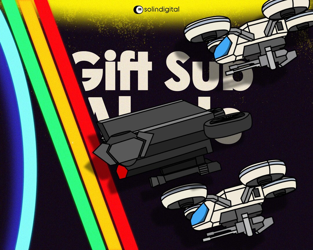 Raider Drones Twitch Gift Sub Alerts | Sci-fi Wasp Hornet Droid ...
