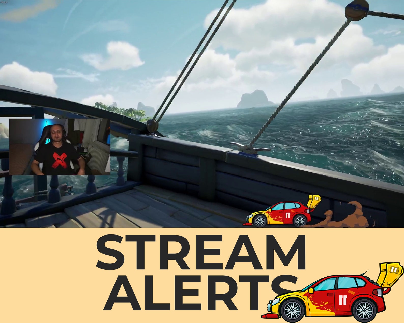 Rally Car Animated Alerts for Twitch Streams Racing Vehicle - Etsy