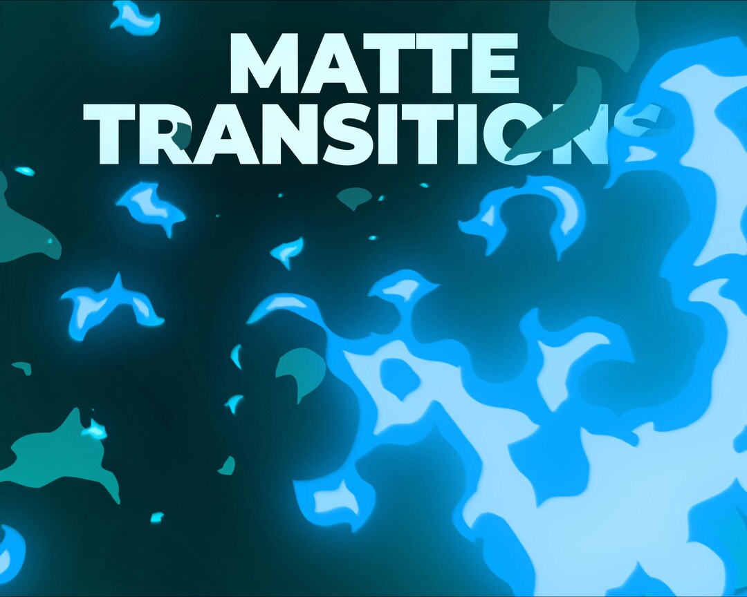 Fire Matte Transitions, Animated Overlays With Sound for Streamers ...