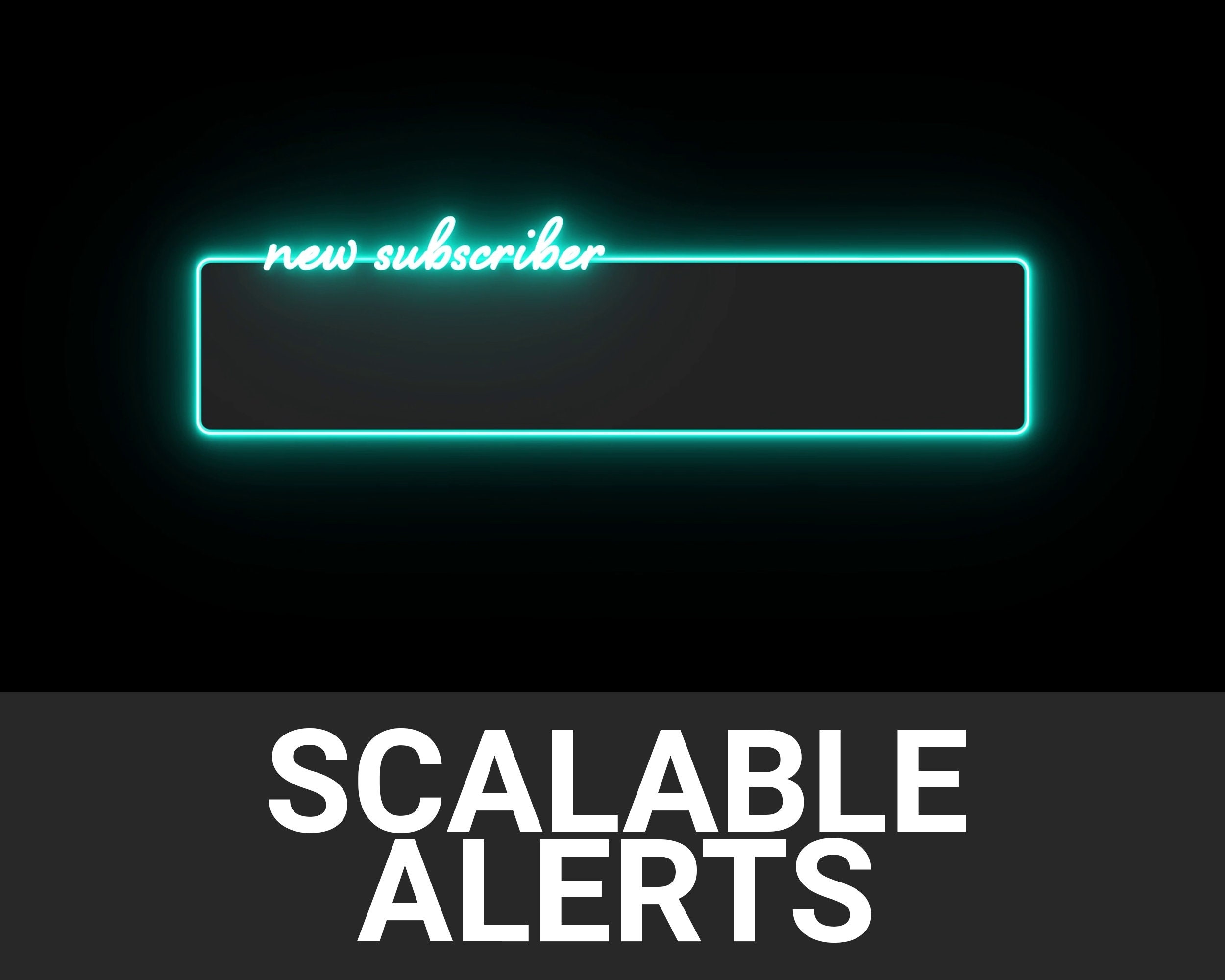 Animated Alerts for Twitch Streams, Cyberpunk Cute Neon Alert, Follower ...