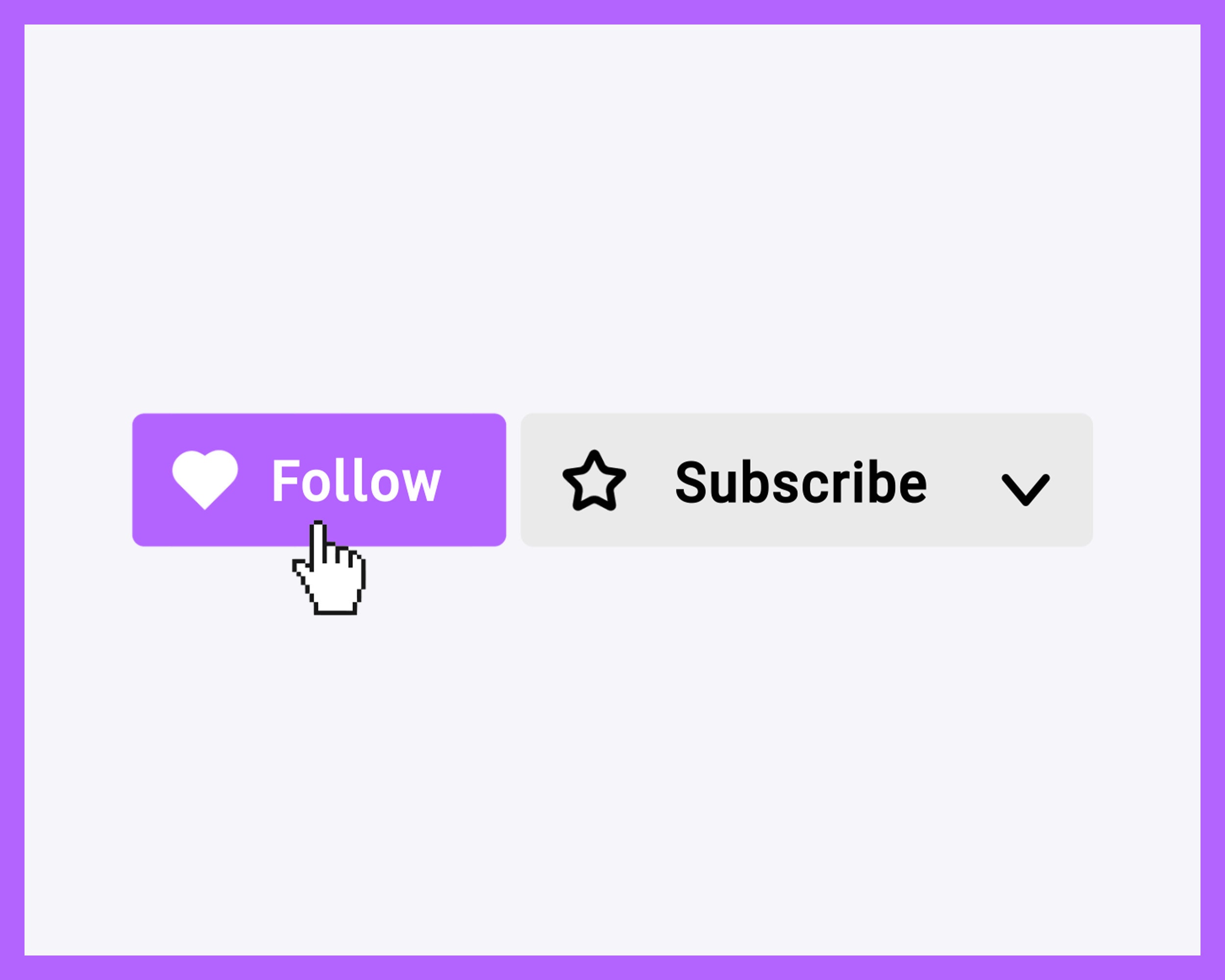 Animated Twitch Follow and Subscribe Pop-up Overlays Light - Etsy