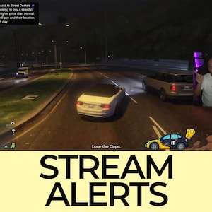 Rally Car Animated Alerts for Twitch Streams, Racing Vehicle Overlay ...