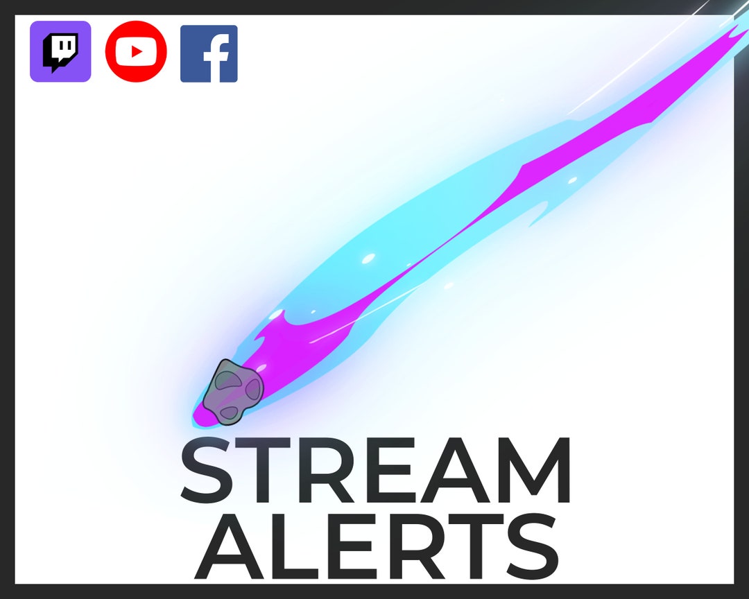 Animated Alerts for Twitch Streams, Meteor Fall Impact and Fire Alert ...
