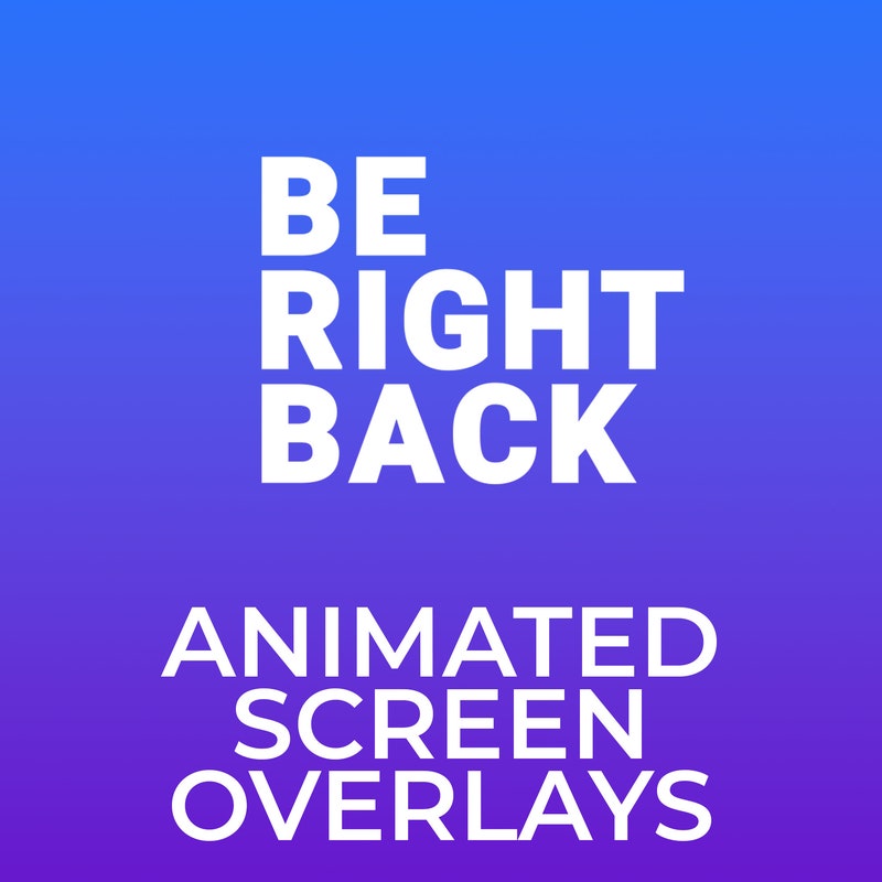 Stream Starting Soon - Etsy