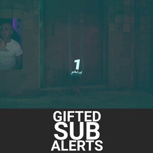 Underwater Gifted Sub Alerts for Twitch Streams, Ocean Sea Water Wave ...