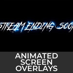 Electricity Animated Scene Overlays for Twitch Streams, Be Right Back ...