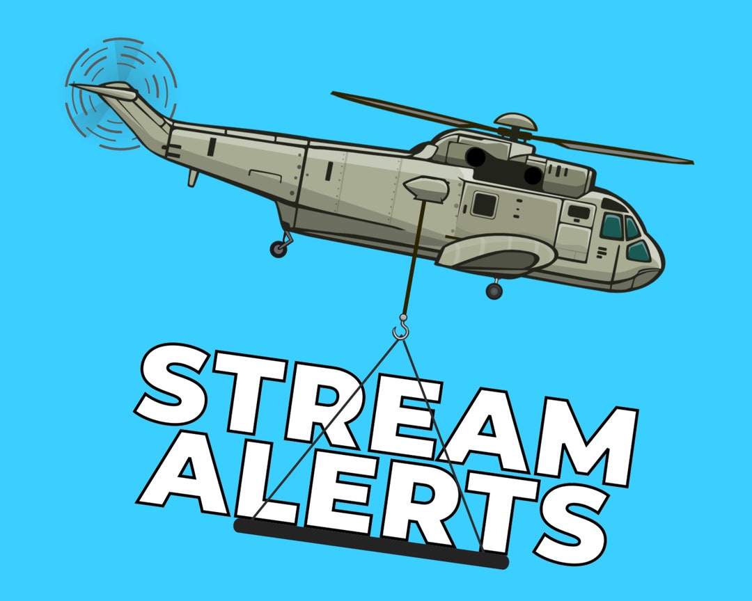 Helicopter Stream Alerts, Military Overlays for Twitch, Youtube ...