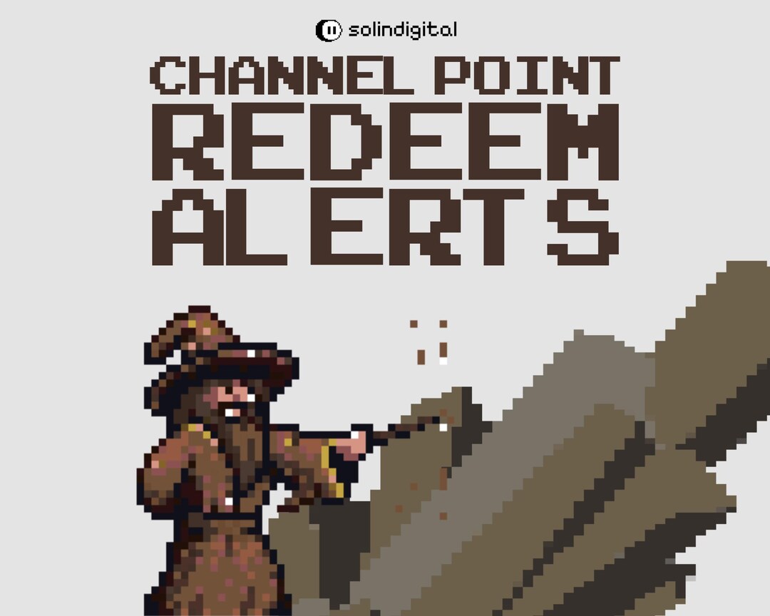 Pixel Earth Wizard Redeem Alerts | Epic Magic Duel Animation | Stone ...