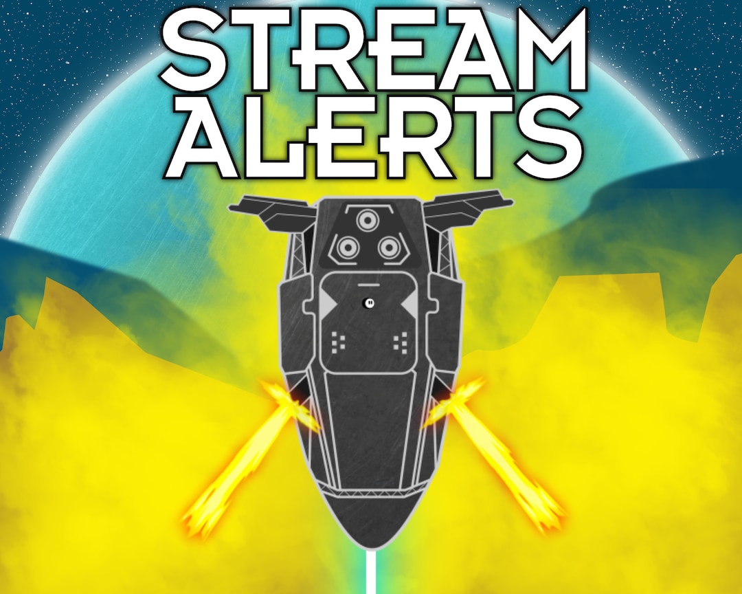 Drop Pod Stream Alerts for Twitch, Divers Escape Hell Troopers Sci-fi ...