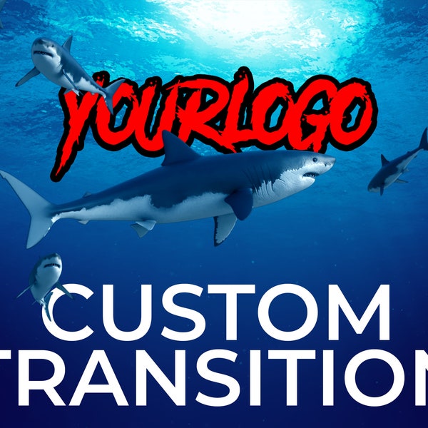 Twitch Overlay Animated Shark - Etsy