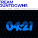 Water Stream Countdown, Stream Starting Timer With 3 Fonts, 3, 5 and 10 ...