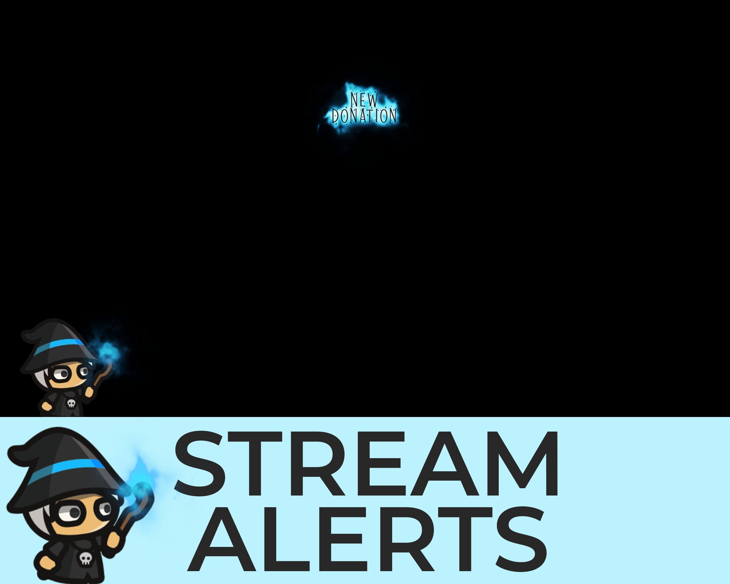 Magical Animated Alerts for Twitch Streams Cute Kawaii Chibi - Etsy