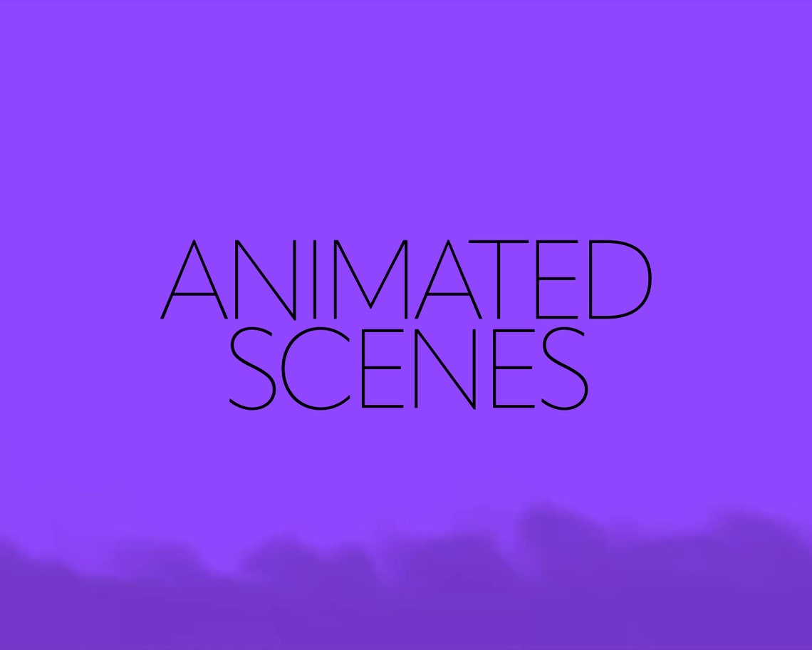 Smoke Animated Scenes, BRB, Be Right Back, Starting Ending Soon, Just ...