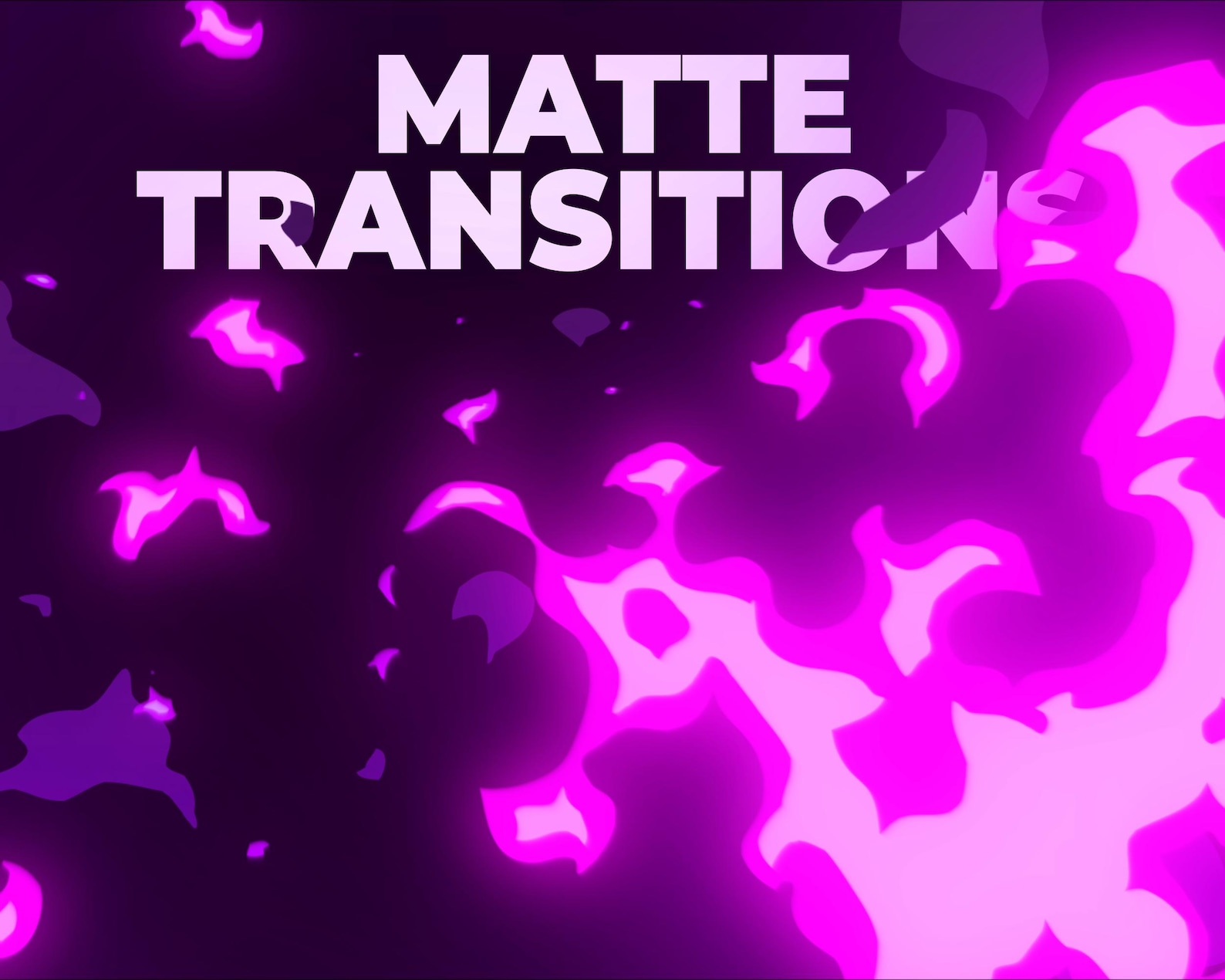 Fire Matte Transitions, Animated Overlays With Sound for Streamers ...