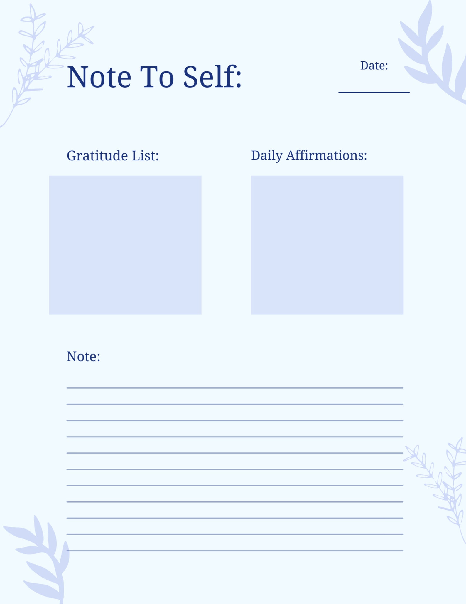 Printable Self-care Tracker and Journal - Etsy UK