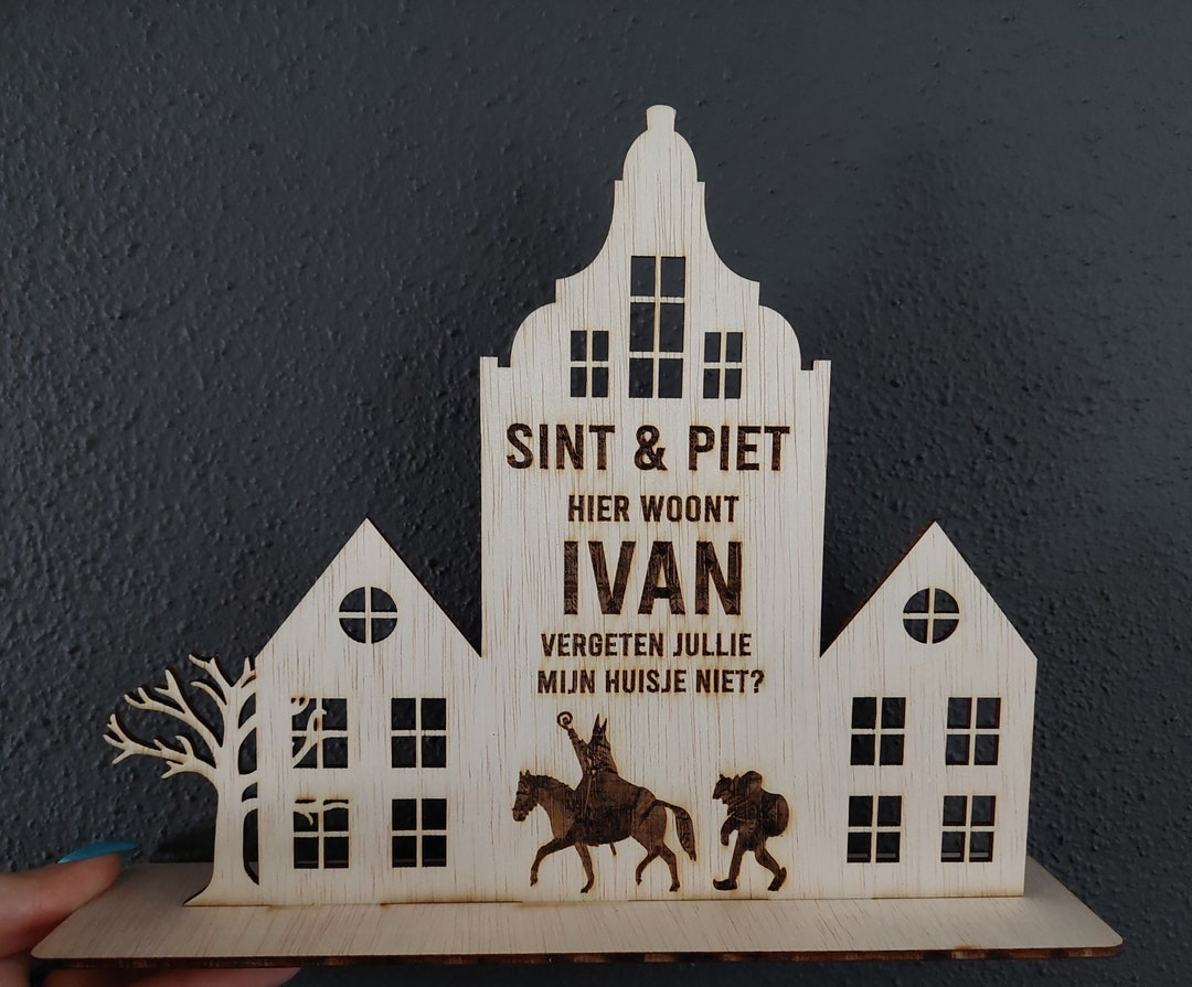 Personalized Sinterklaas Standard Wood Sinterklaas - Etsy