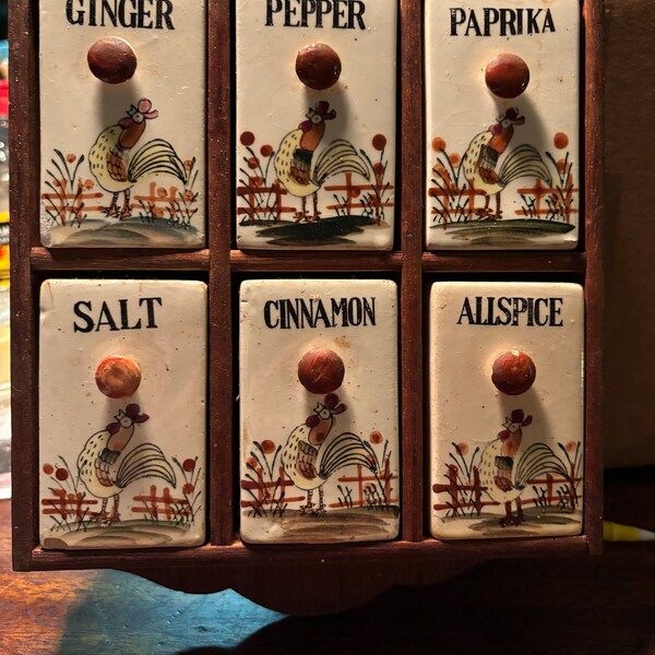 Ceramic Spice Rack - Etsy