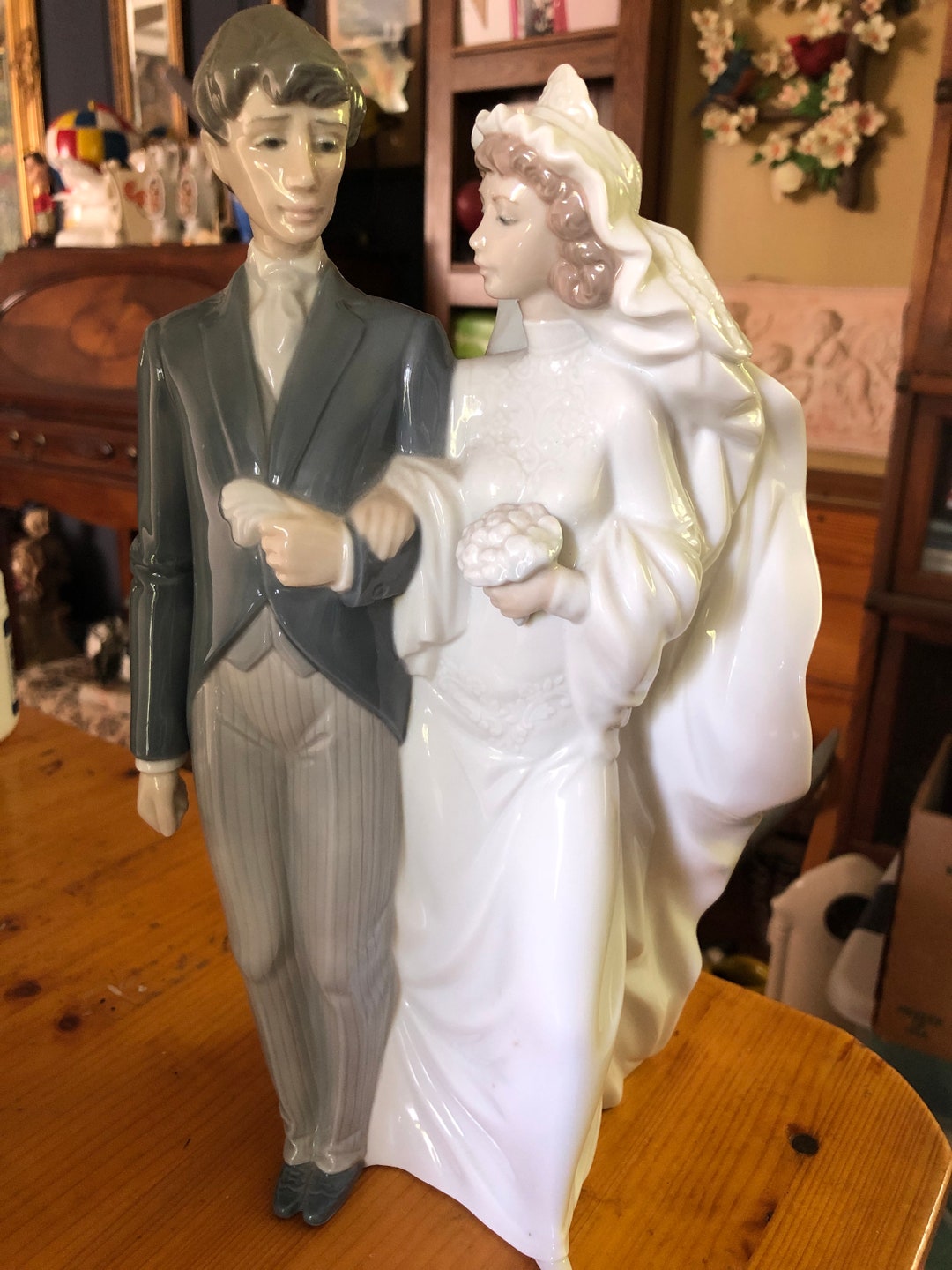 Lladro Daisa Spain Bride and Groom Figurine 12 Tall Mint - Etsy
