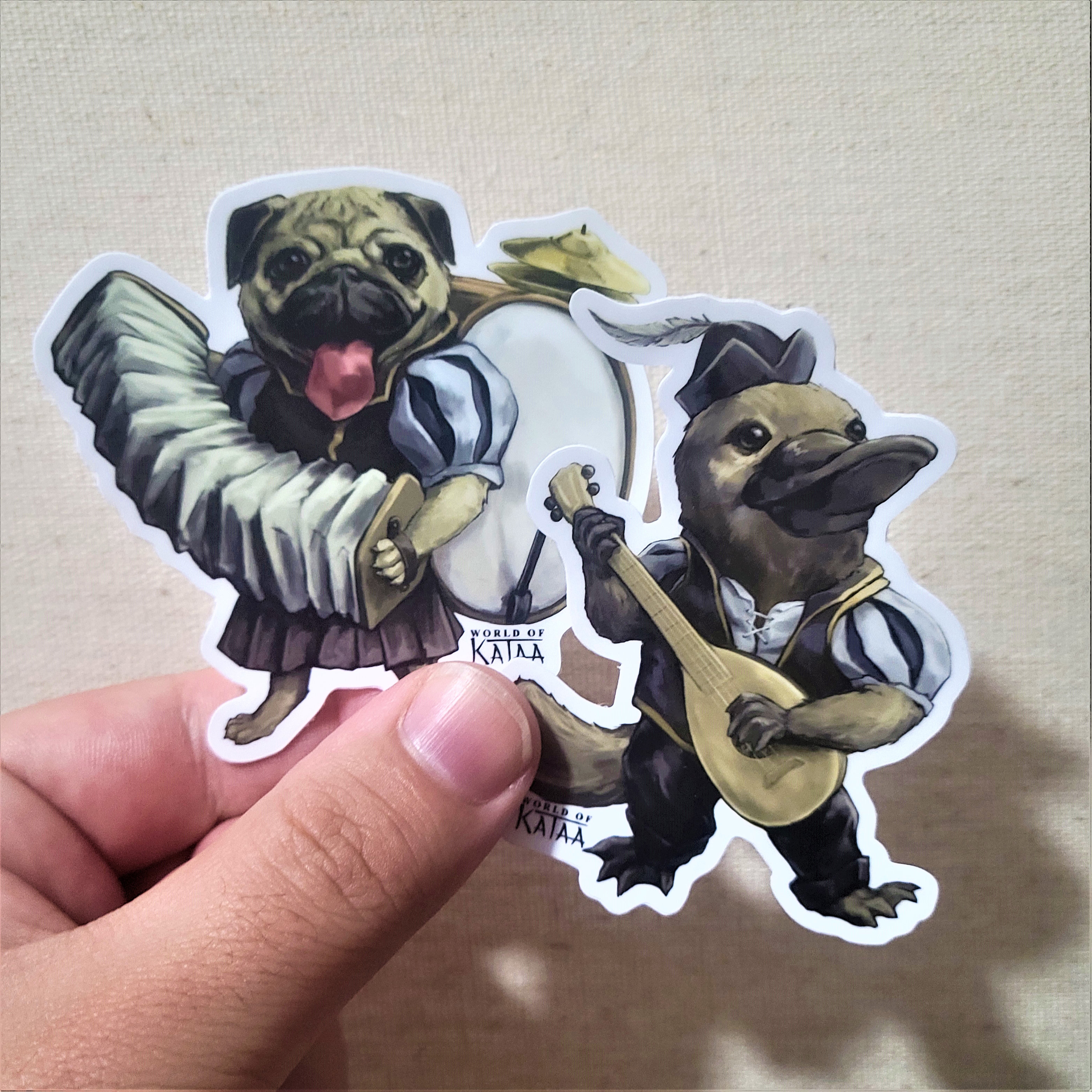 Traveling Bard Stickers - Etsy