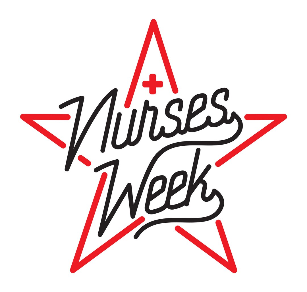 Nurses Week Superstar Logos for SVG or Cricut, Customize Gift Svg ...