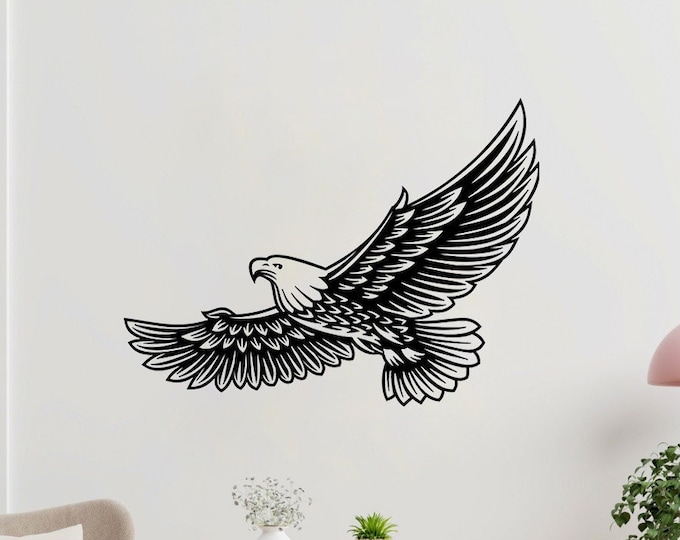 Eagle Scene | DXF Sign | Eagle Sign | Home Decor | Metal Plasma | Laser ...