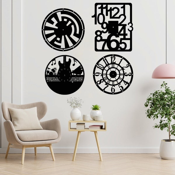 Plasma Clock Svg - Etsy