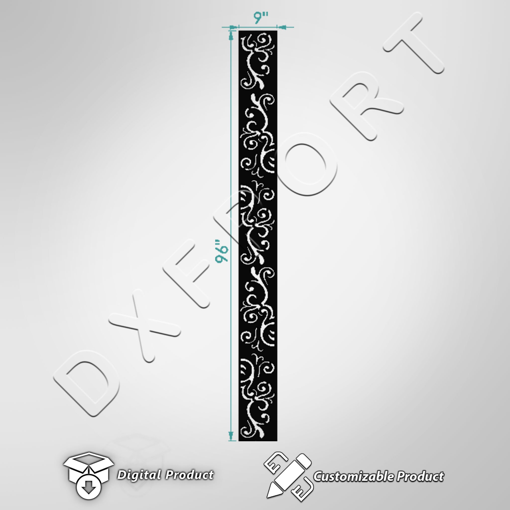 Decorative Panel Dxf, Metal Privacy Screen Dxf, Metal Panel Inserts ...