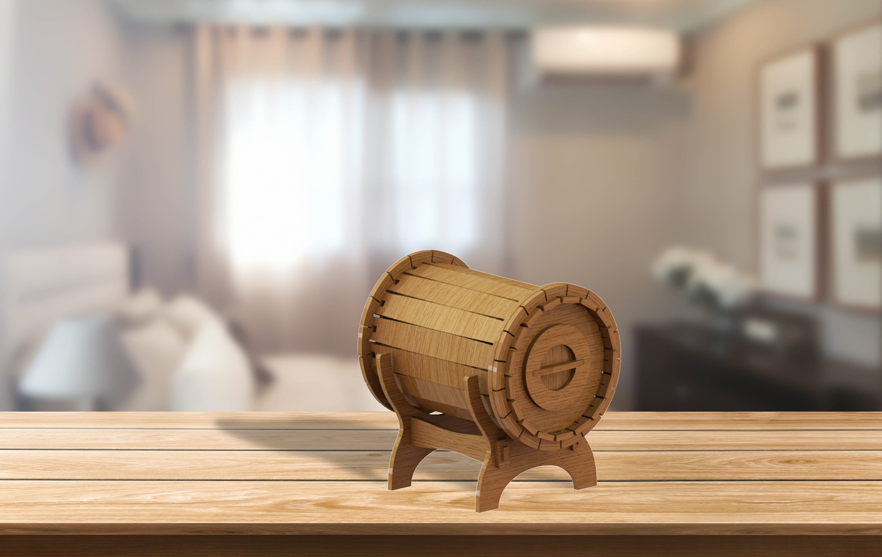 Wood Moneybox Hobby Box Small Wood Projects Wood Dxf Laser - Etsy