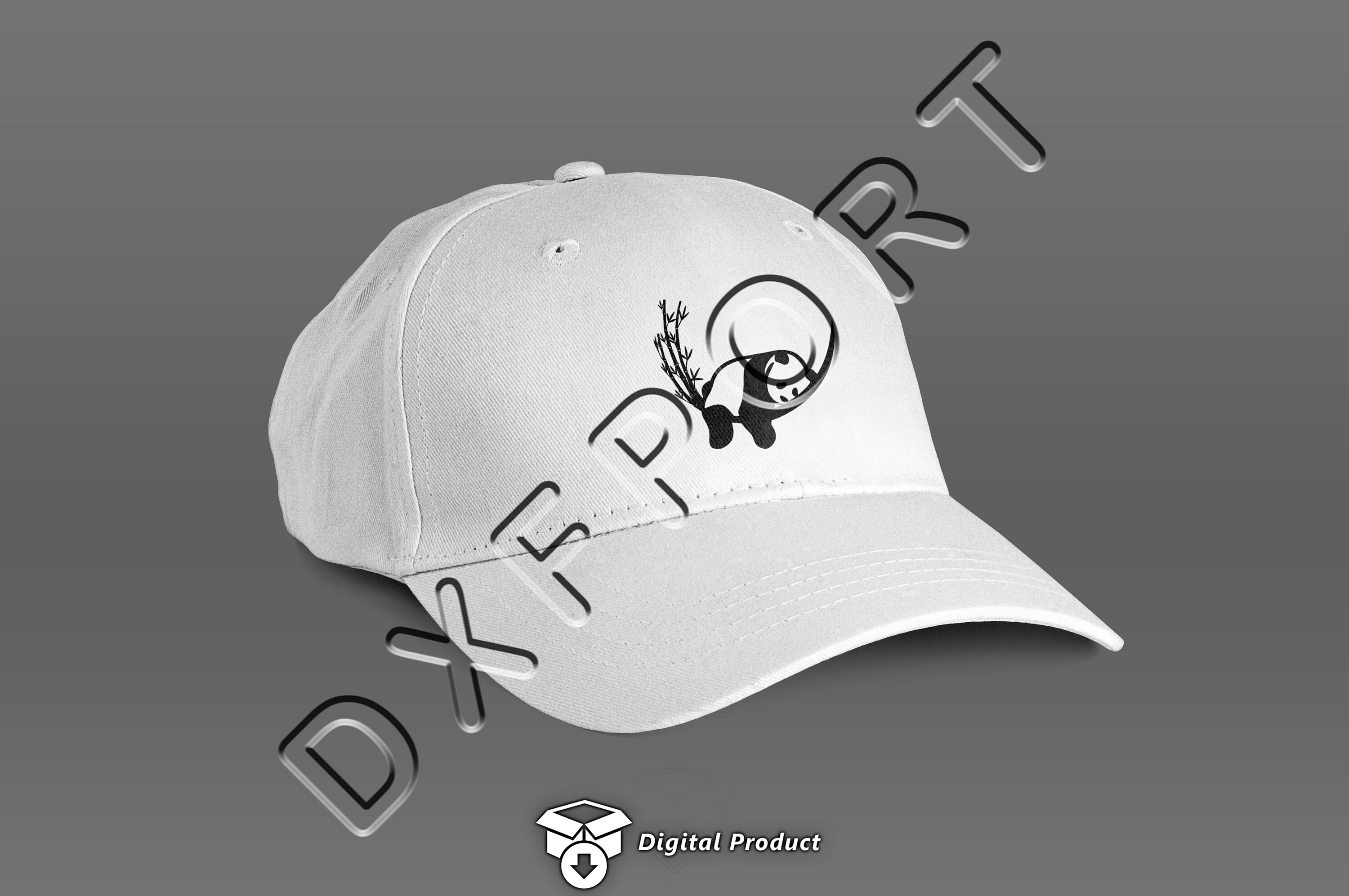 Panda Dxf File, Panda Bear Svg, Panda Decor, Animal Dxf, Dxf, Svg, Eps ...