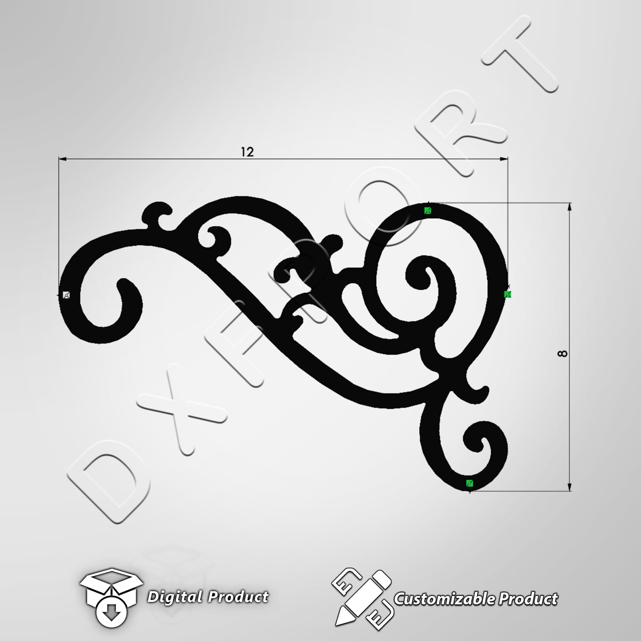 Privacy Screen Interior Pattern Dxf, Decorative Panel Pattern Dxf ...