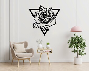 Metal Rose Dxf File | Etsy