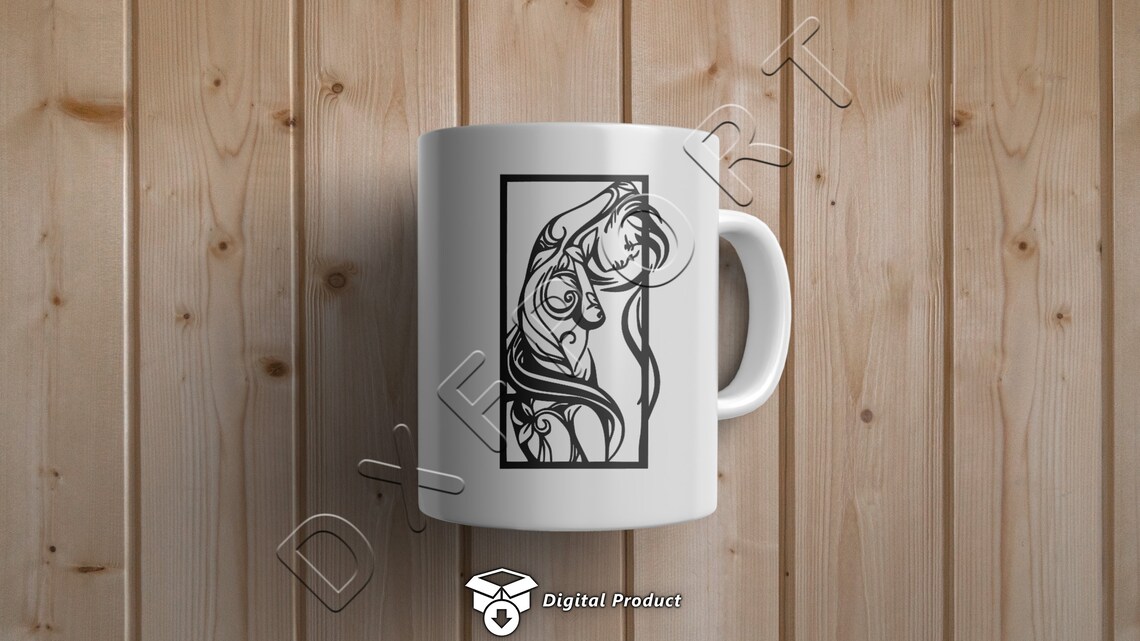 Woman Body Svg, Girl Body Dxf, Abstract Woman Art Svg, Png, for Cnc ...