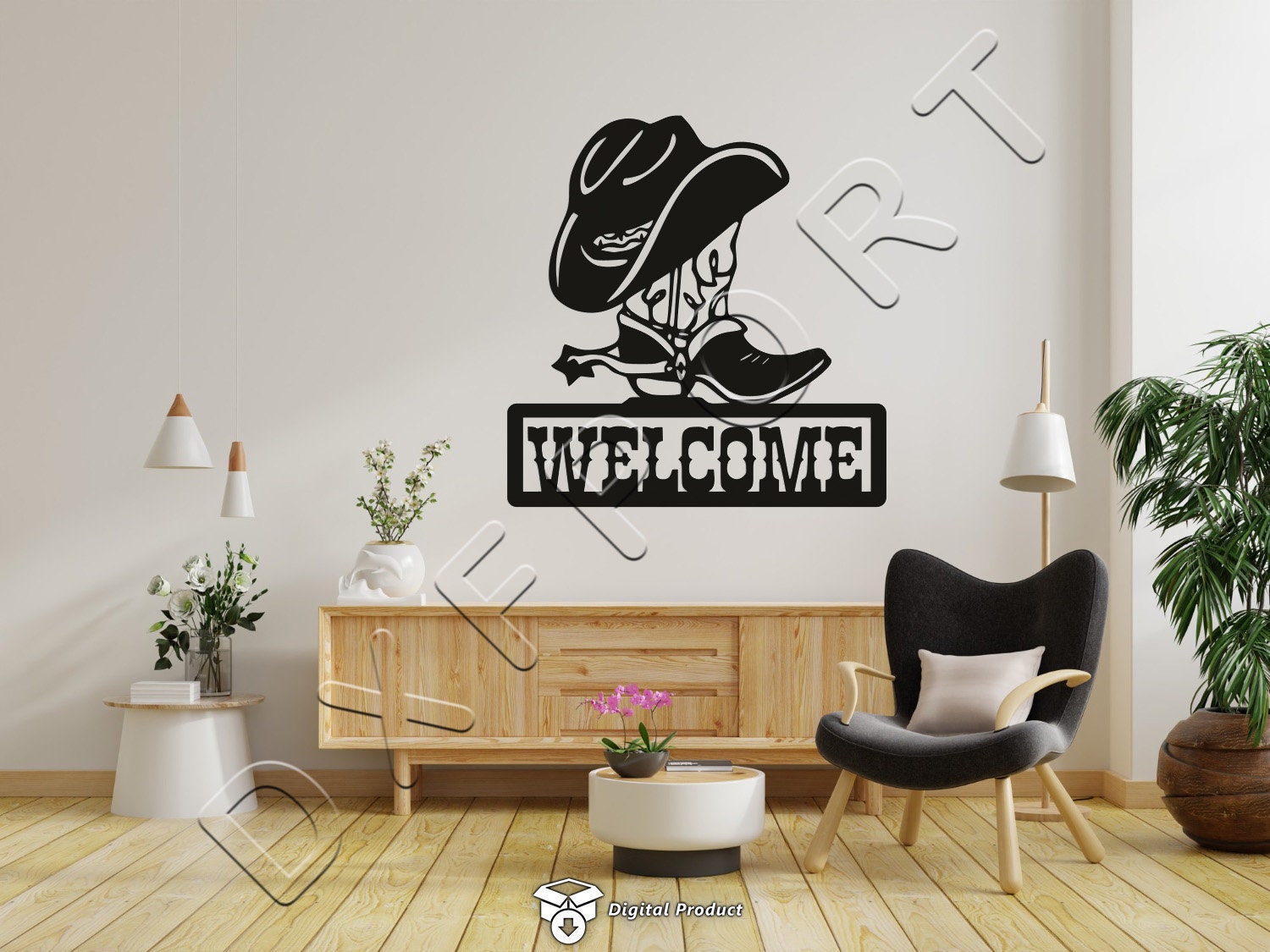 Welcome Dxf, Welcome Wall Art Dxf, Welcome Dxf Cut File, Welcome to Our ...