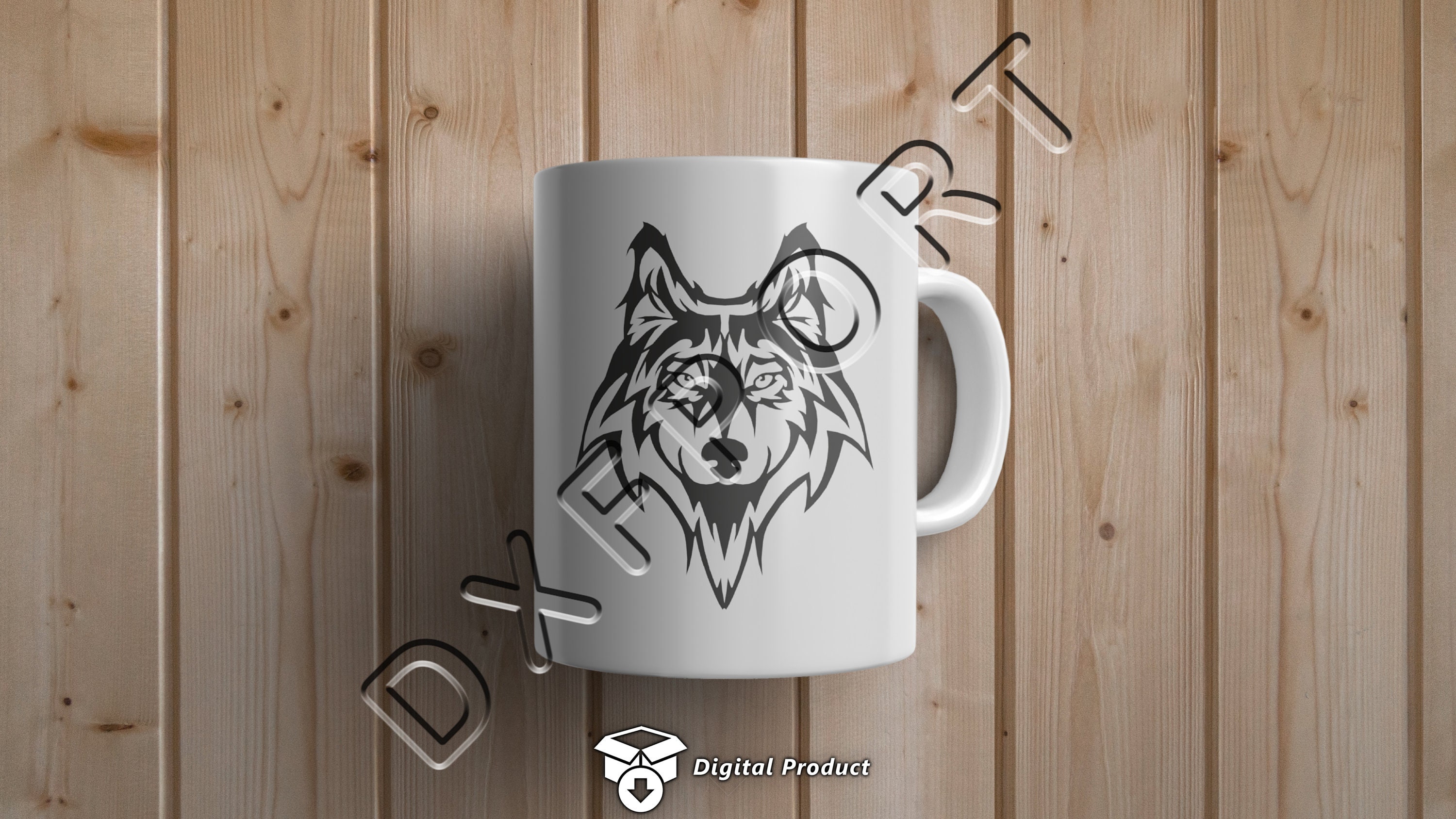 Wolf Dxf, Wolf Pattern Dxf, Svg, Howling Wolf Dxf, Wolf Art, Svg, Eps ...
