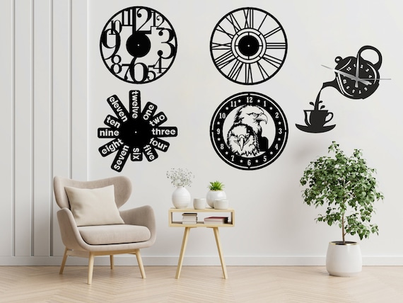 Clocks Cut Out Mini