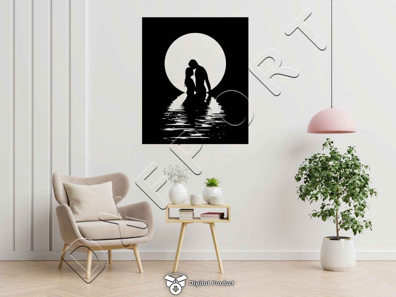 Robantic Sentiment Dxf File, Romantic Sentiment Svg, Woman and Man Love ...