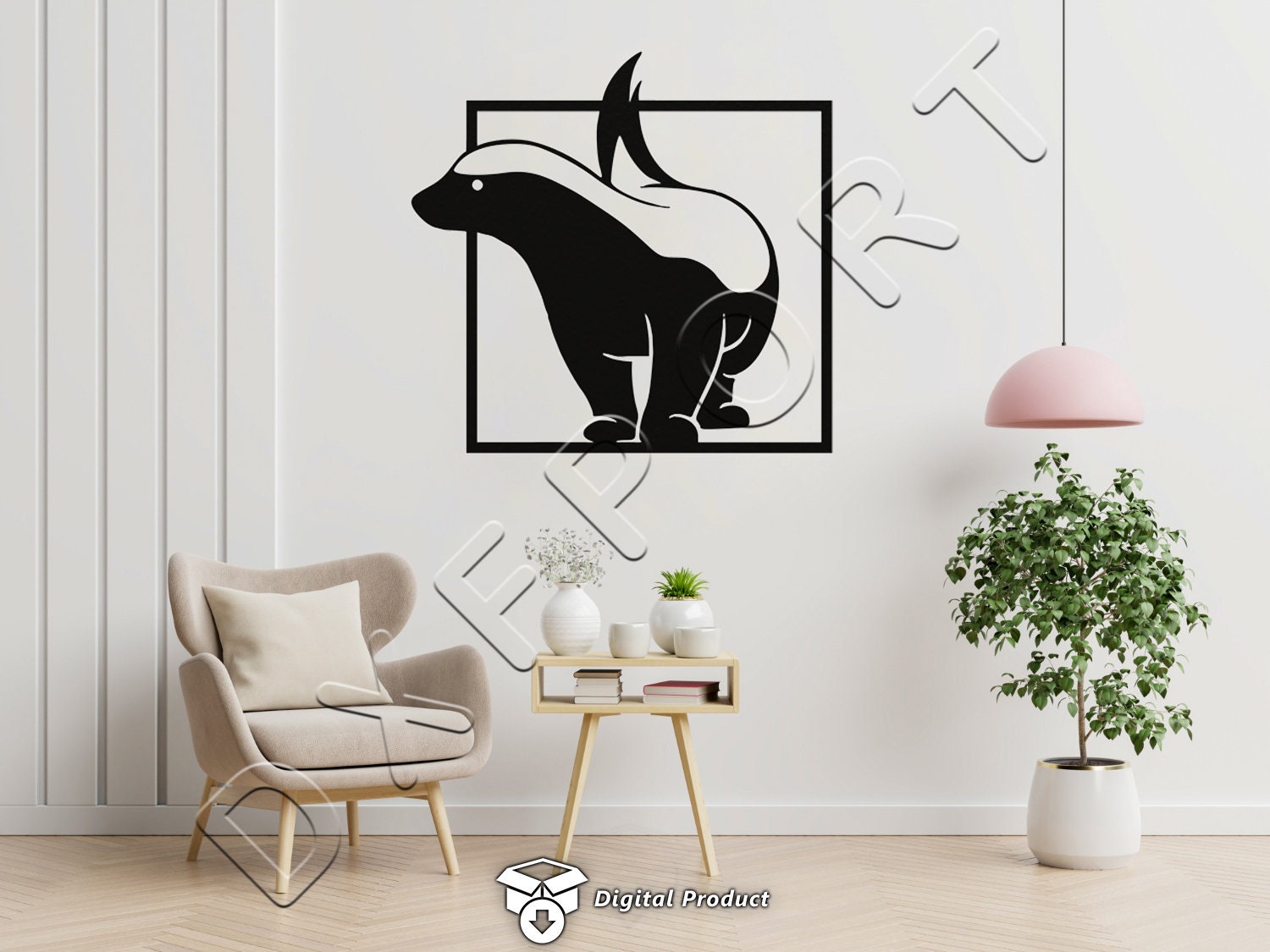 Honey Bagder Dxf, Honey Badger Clipart, Honey Badger Svg, Animal Decor ...