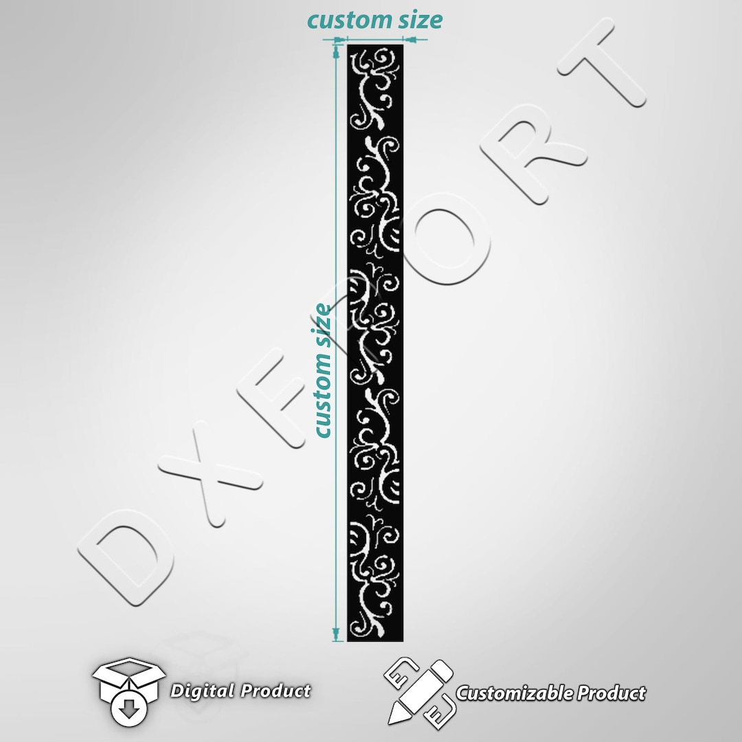 Decorative Panel Dxf, Metal Privacy Screen Dxf, Metal Panel Inserts ...