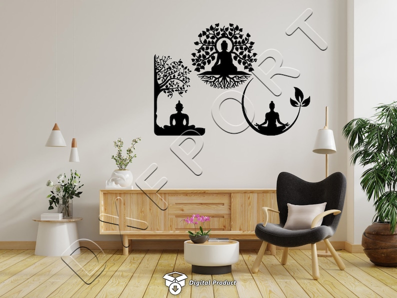 Buddha Dxf, Buddhism Dxf, Hindu Dxf, Buddha Clipart, Hinduism Dxf ...