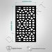 Geometric Pattern Privacy Screen Dxf, Decorative Panel Dxf, Metal Panel ...