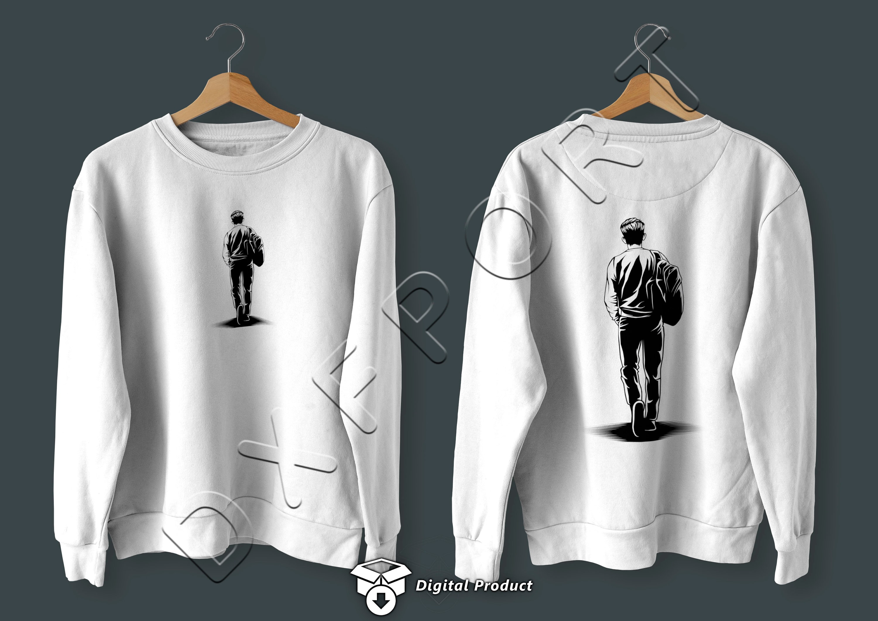 Sad Man Dxf File, Sad Man Silhouette Dxf, Wall Sticker Dxf, Svg, Eps ...