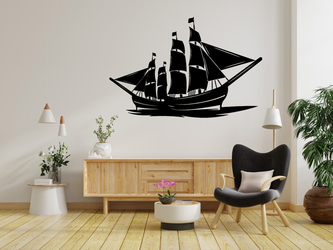 Sailing Dxf, Ship Dxf, Dxf, Svg, Eps, Png Files, for Cnc Machines ...